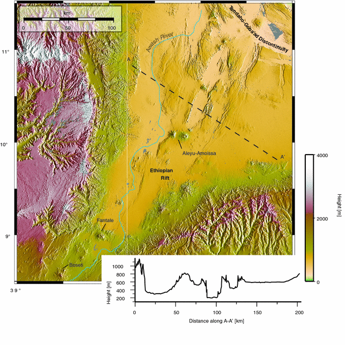 Rift-Related Morphology of the Afar Depression | SpringerLink