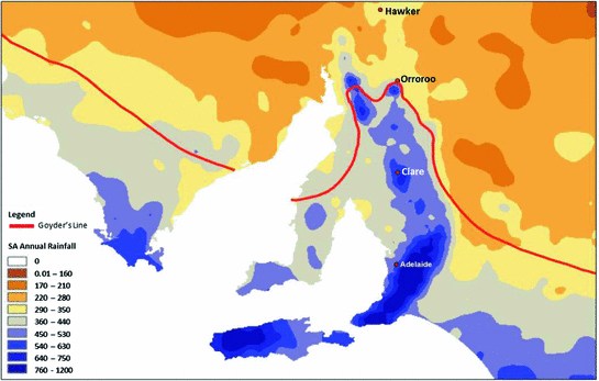 Maintaining Reliable Agriculture Productivity and Goyder’s Line of ...