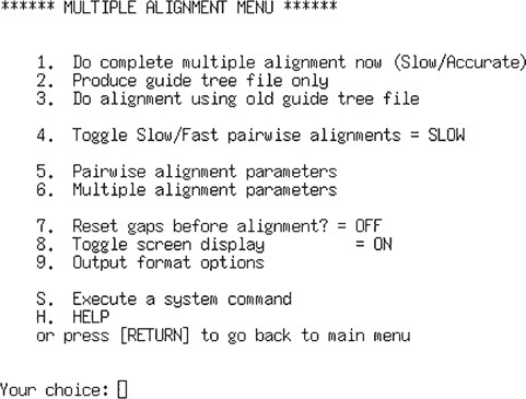 The Use of CLUSTAL W and CLUSTAL X for Multiple Sequence Alignment ...