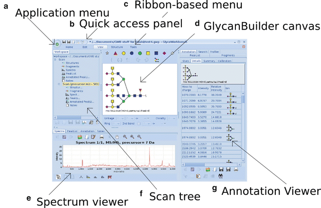 Annotation of Glycomics MS and MS/MS Spectra Using the GlycoWorkbench ...