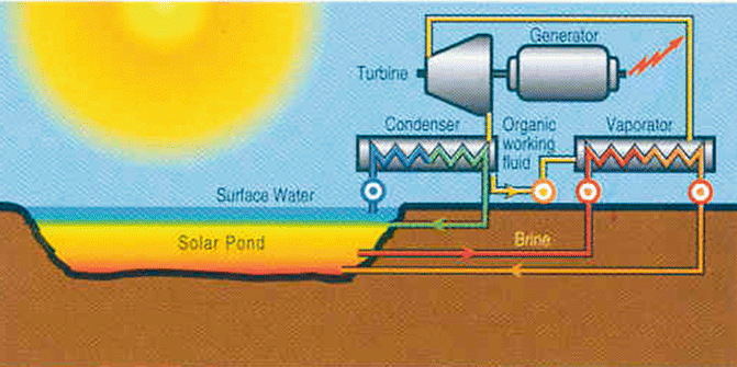 Explain Solar Pond With Diagram 11 Solar Pond Plant.
