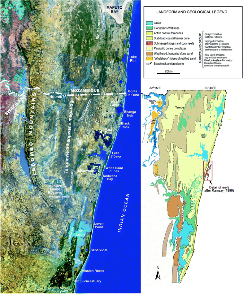 The Maputaland Corridor: A Coastal Geomorphological Treasure | SpringerLink