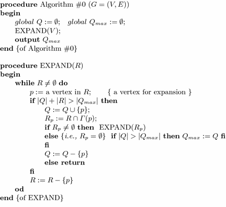 Efficient Algorithms for Finding Maximum and Maximal Cliques and Their Applications | SpringerLink