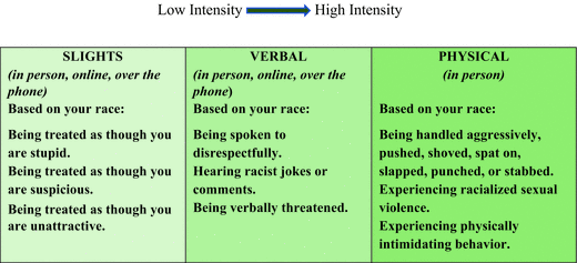 Microaggressions, Macroaggressions, and Modern Racism | SpringerLink