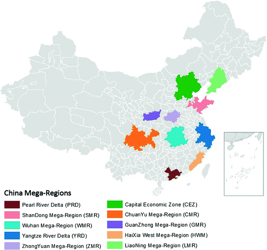 Evaluating China’s Investment Network and Mega-regions | SpringerLink