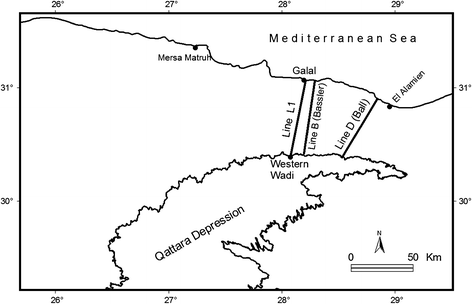 Mapping of the Qattara Depression, Egypt, using SRTM Elevation Data for ...
