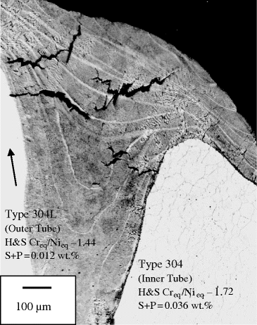 Weld Solidification Cracking in 304 to 304L Stainless Steel | SpringerLink