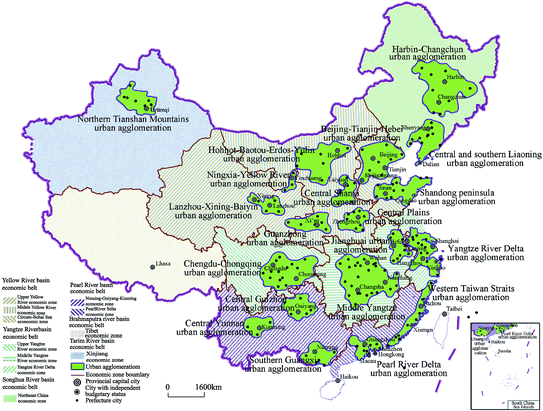 Spatial Pattern of China’s New Urbanization | SpringerLink