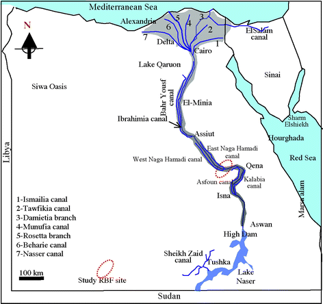 Water Pollution and Riverbank Filtration for Water Supply Along River ...