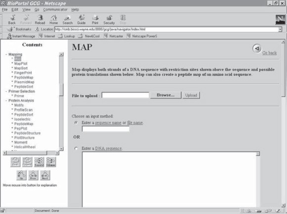 Web-Based Interfaces for the GCG Sequence Analysis Programs | SpringerLink