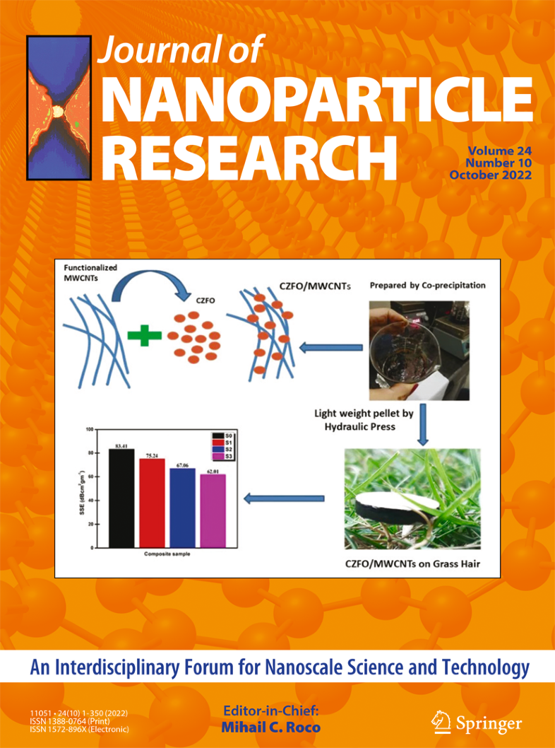 Journal of Nanoparticle Research's Gallery of Covers | Journal of ...