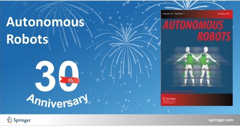 Celebrating 30 Years of Autonomous Robots! | Autonomous Robots