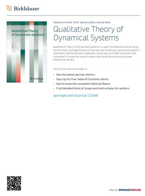 Qualitative Theory of Dynamical Systems flyer | Qualitative Theory of Dynamical Systems
