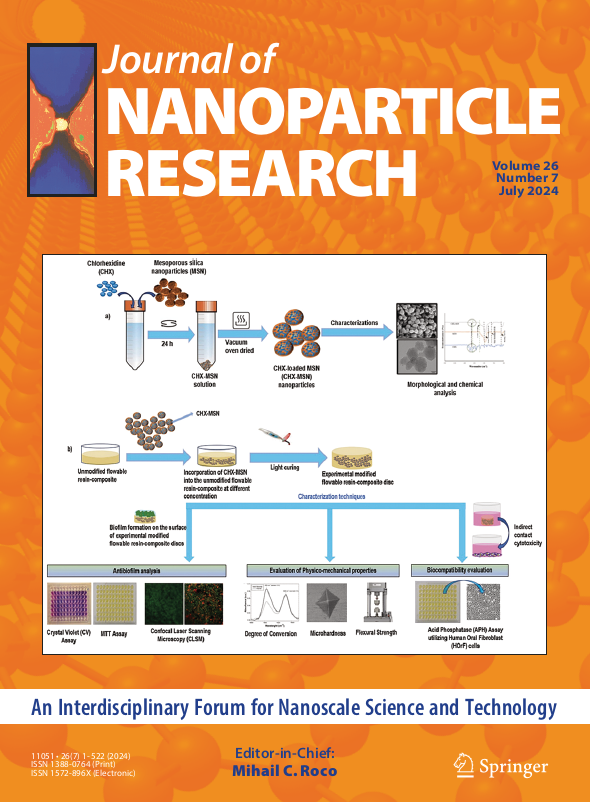 Journal of Nanoparticle Research's Gallery of Covers | Journal of ...