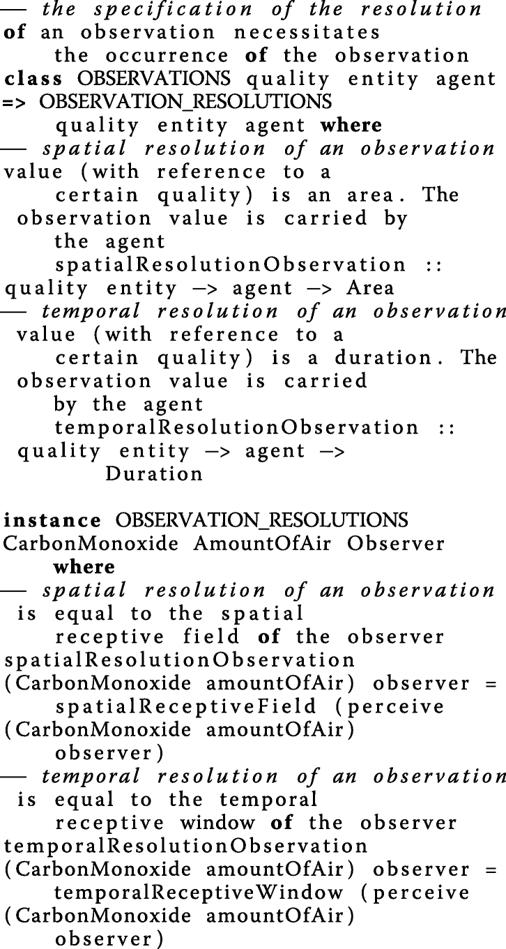 Spatial and temporal resolution of geographic information: an observation-based theory | Open ...