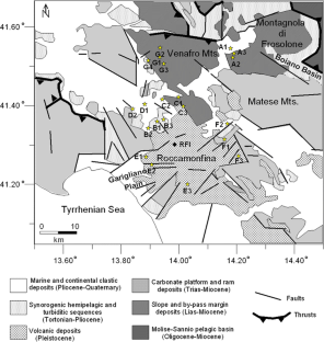 V S crustal models of the Roccamonfina volcano and relationships with ...
