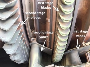 Failure Analysis of First and Second Stage Gas Turbine Blades ...