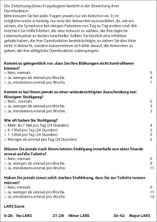 Der LARS-Score zur Evaluation des anterioren Resektionssyndroms ...