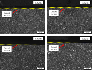 Grinding process applied to workpieces with different geometries ...