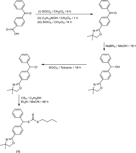 RAFT polymerization of styrene mediated by oxazolyl-functionalized ...