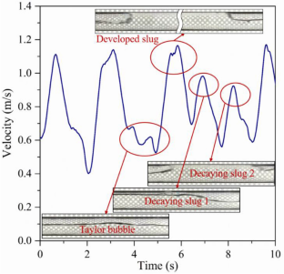 Two-phase flow regime identification based on the liquid-phase velocity information and machine ...