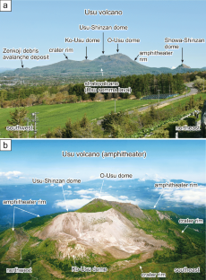 Catastrophic sector collapse at Usu volcano, Hokkaido, Japan: failure ...