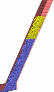 A study of gravity flow principles of sublevel caving method in dipping ...