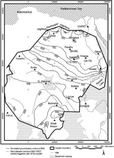 A very large scale GIS-based groundwater flow model for the Nubian ...