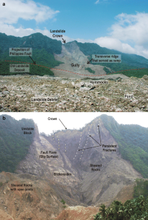 Catastrophic rockslide-debris avalanche at St. Bernard, Southern Leyte ...