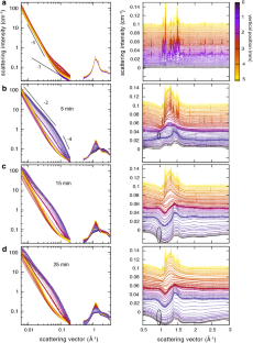Water-induced crystallization and nano-scale spinodal decomposition of cellulose in NMMO and ...