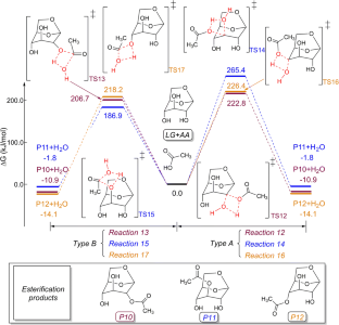 Insight into the mechanism of secondary reactions in cellulose ...
