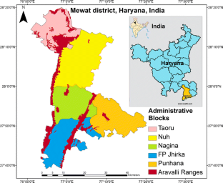 Spatial analysis of soil resources in the Mewat district in the ...