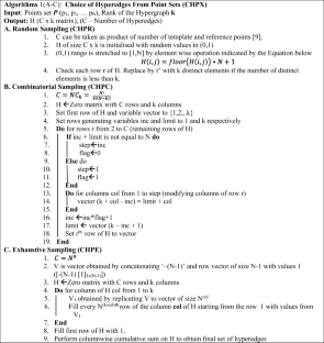 Helly hypergraph based matching framework using deterministic sampling techniques for spatially ...