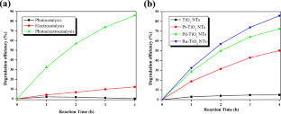 TiO 2 nanotube arrays modified with nanoparticles of platinum group ...