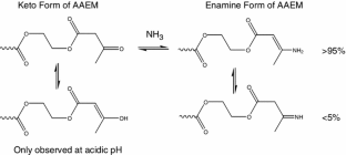 A study of acetoacetoxyethyl methacrylate hydrolysis in acrylic latex ...
