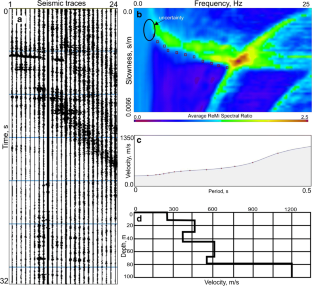Refraction microtremor (ReMi™)–based investigation of the accumulation ...