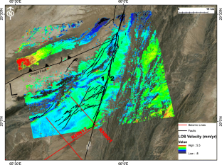Reflection seismic, gravity, magnetic, and InSAR analysis of the Chaman ...