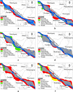 Channel bar development and bankline migration of the Lower Padma River ...