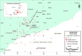 Seismic risk in Ghana: efforts and challenges | SpringerLink