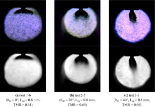 Flow visualization of cryogenic spray from a movable pintle injector ...