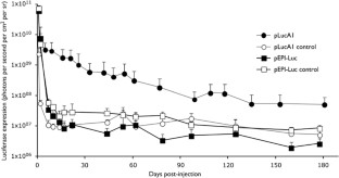 Persistent episomal transgene expression in liver following delivery of ...