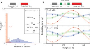 Nanophotonic quantum phase switch with a single atom | Nature
