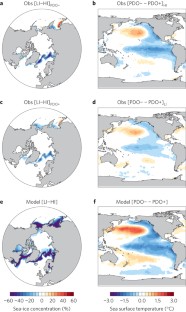 Contribution of sea-ice loss to Arctic amplification is regulated by ...