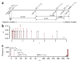ModelFinder: fast model selection for accurate phylogenetic estimates ...