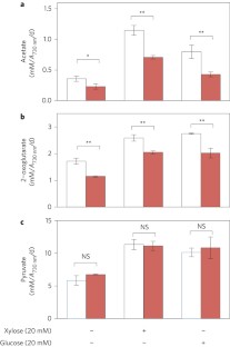 Phosphoketolase pathway contributes to carbon metabolism in ...
