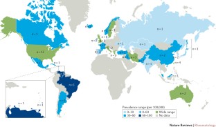 The global burden of SLE: prevalence, health disparities and ...