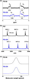 Direct introduction of hydroxyl groups in polystyrene chain ends ...