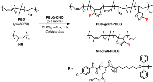 Nitrile N -oxide-terminated poly(γ-benzyl l -glutamate) (PBLG ...