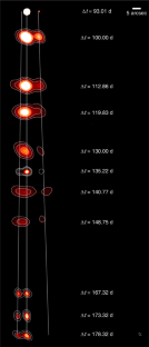 An extremely powerful long-lived superluminal ejection from the black ...