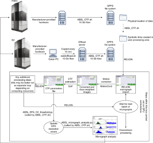 Collection, pre-processing and on-the-fly analysis of data for high ...